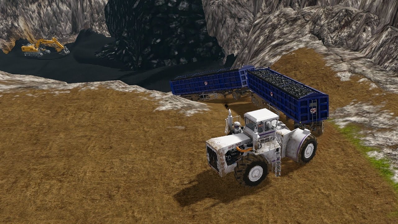 FS17 - Mining and Construction Economy Map 012 - YouTube