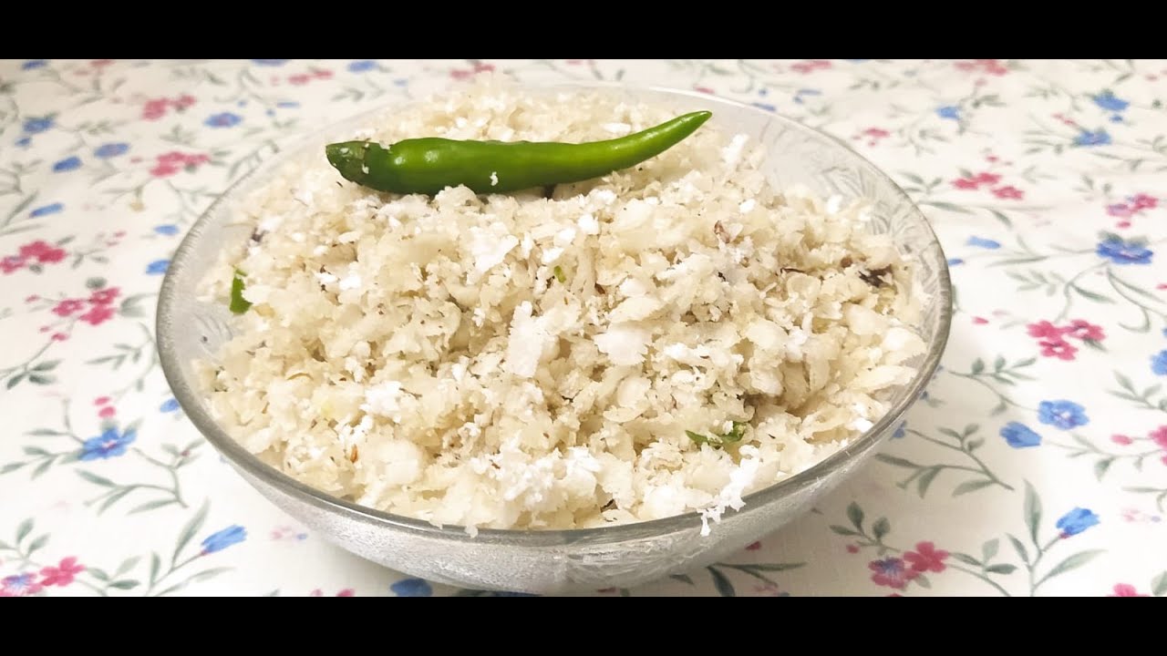 Konkani style Chilli Poha - YouTube
