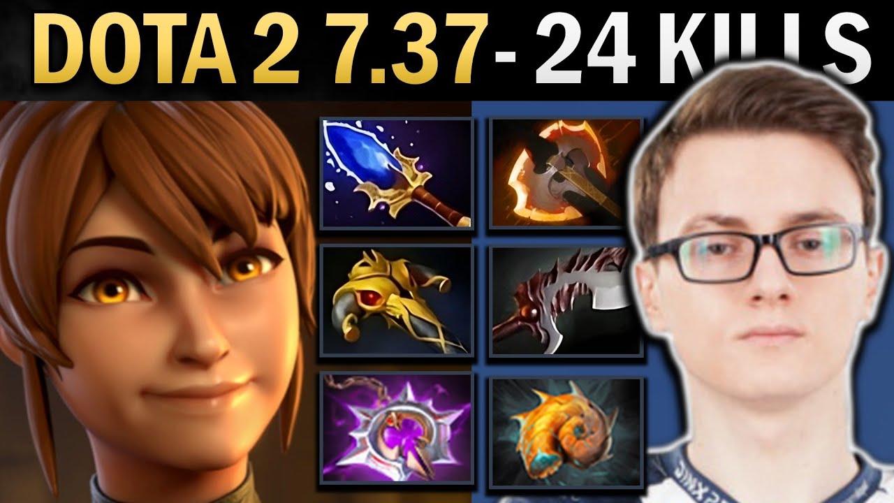 Marci Gameplay Miracle with 24 Kills and Shell - Dota 2 Kez - YouTube