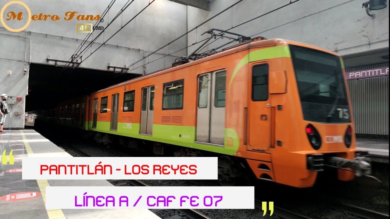 Recorrido Pantitlán - Guelatao | Linea A (Ultimo Tren) 4K UHD - YouTube
