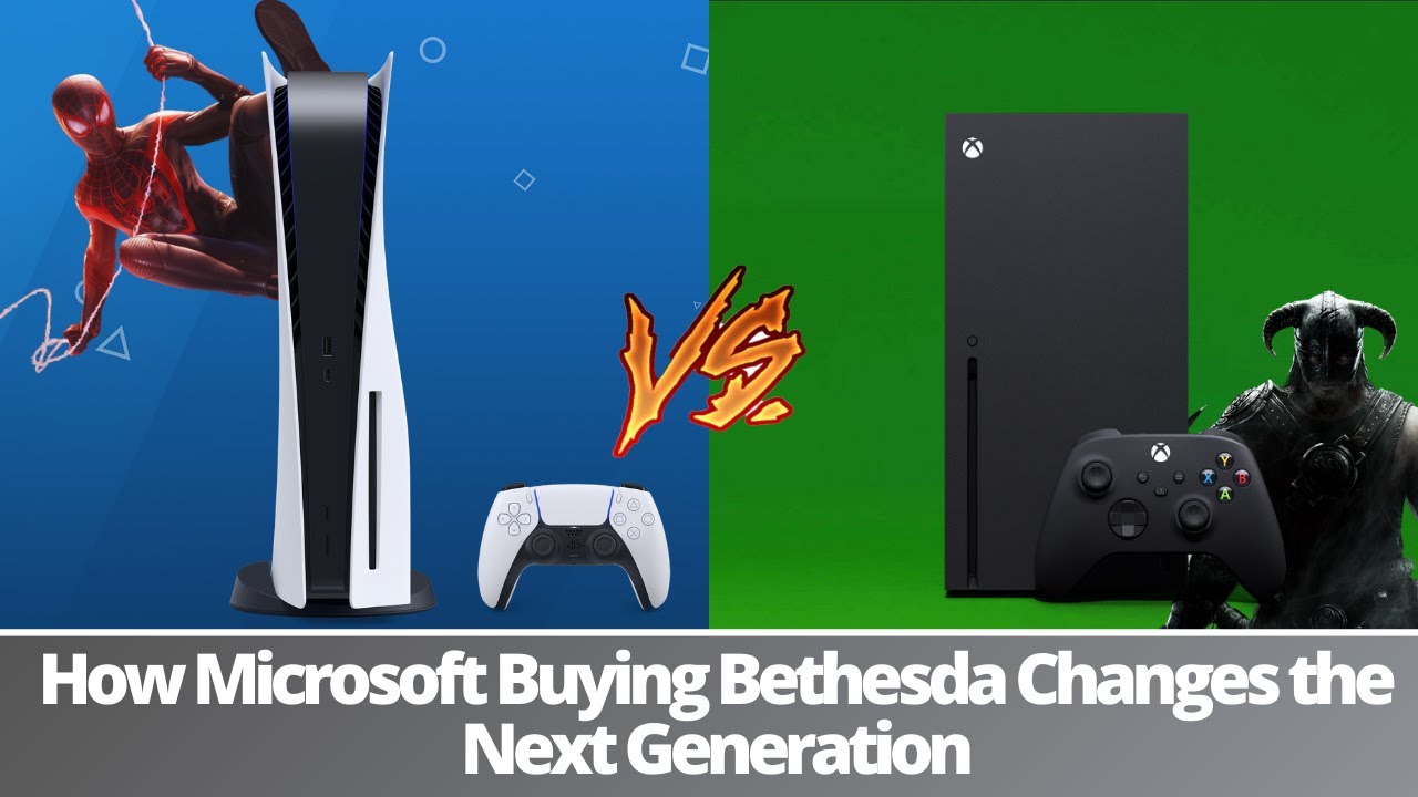 Console Wars The State of Xbox and PlayStation and How Bethesda Changes ...