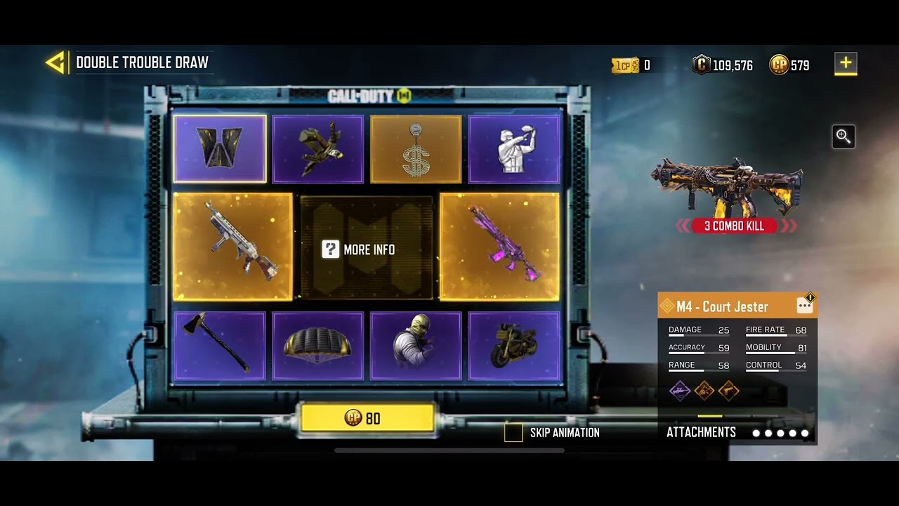 DOUBLE TROUBLE LUCKY DRAW - CODM Getting Mace - Armorer for 1 CP - YouTube