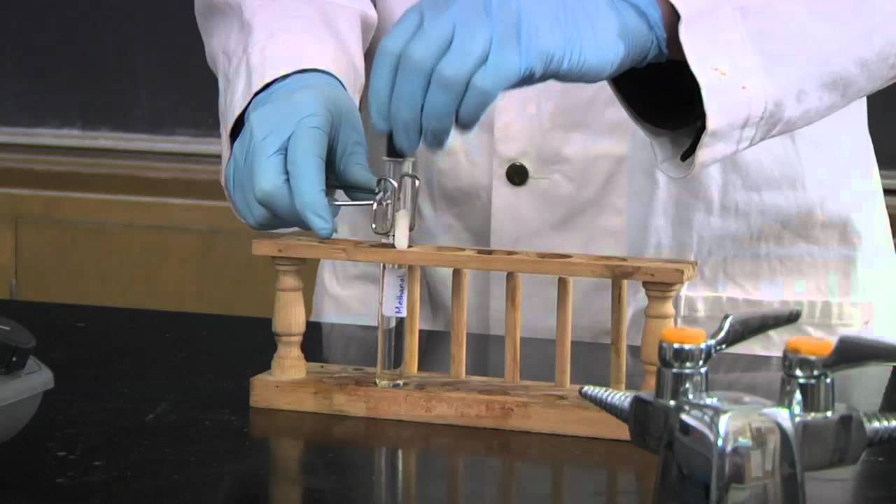 Oxidation of an Alcohol using a Catalyst - YouTube