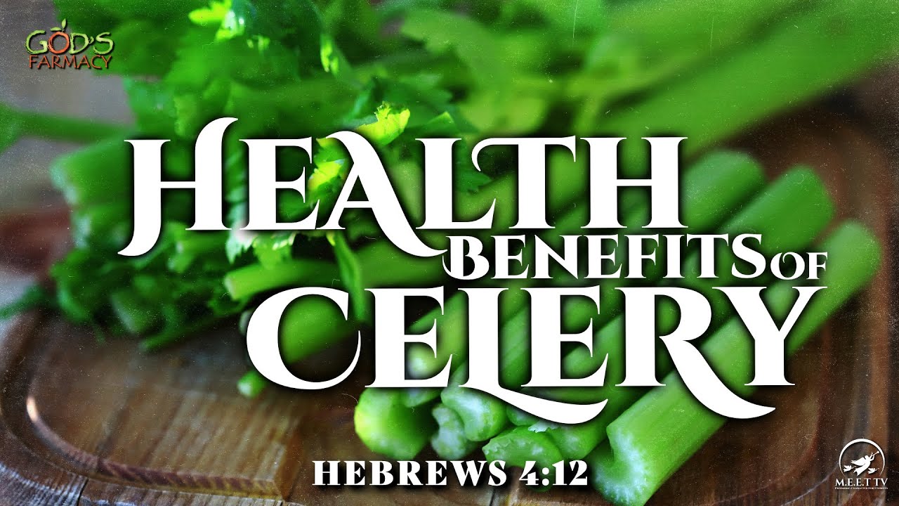 Health Benefits of CELERY | God's FARMacy | Health Talk - YouTube