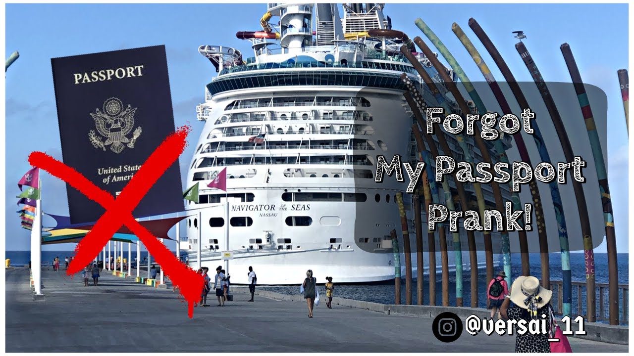 I Forgot My Passport Prank! - YouTube