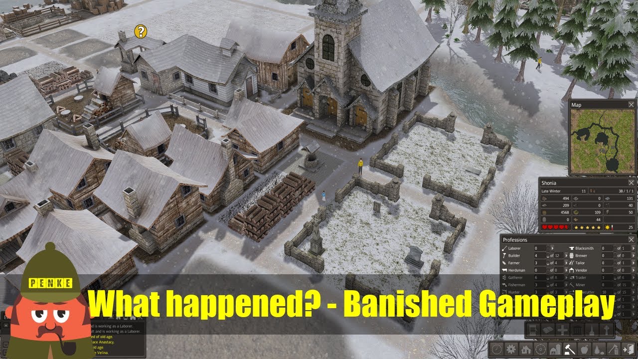 What happened? - Banished Gameplay 🏡🌾 - YouTube
