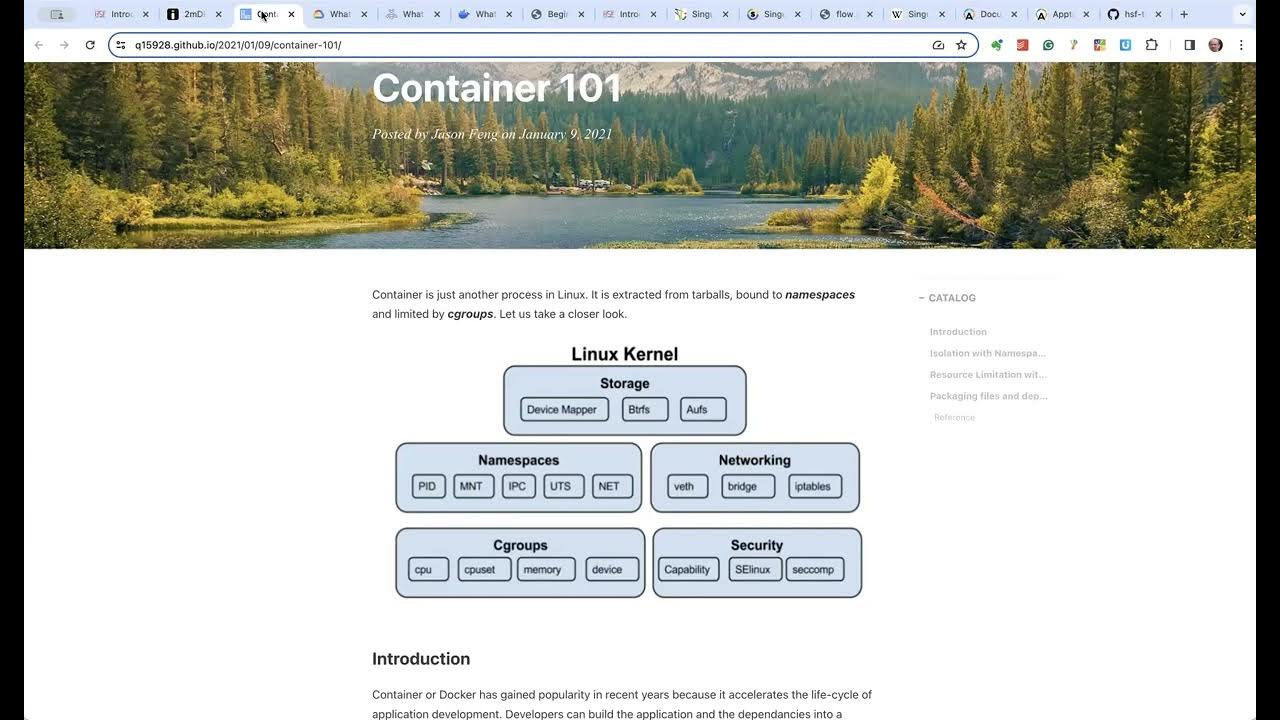 Intro to Singularity:Apptainer #1 Introduction - YouTube