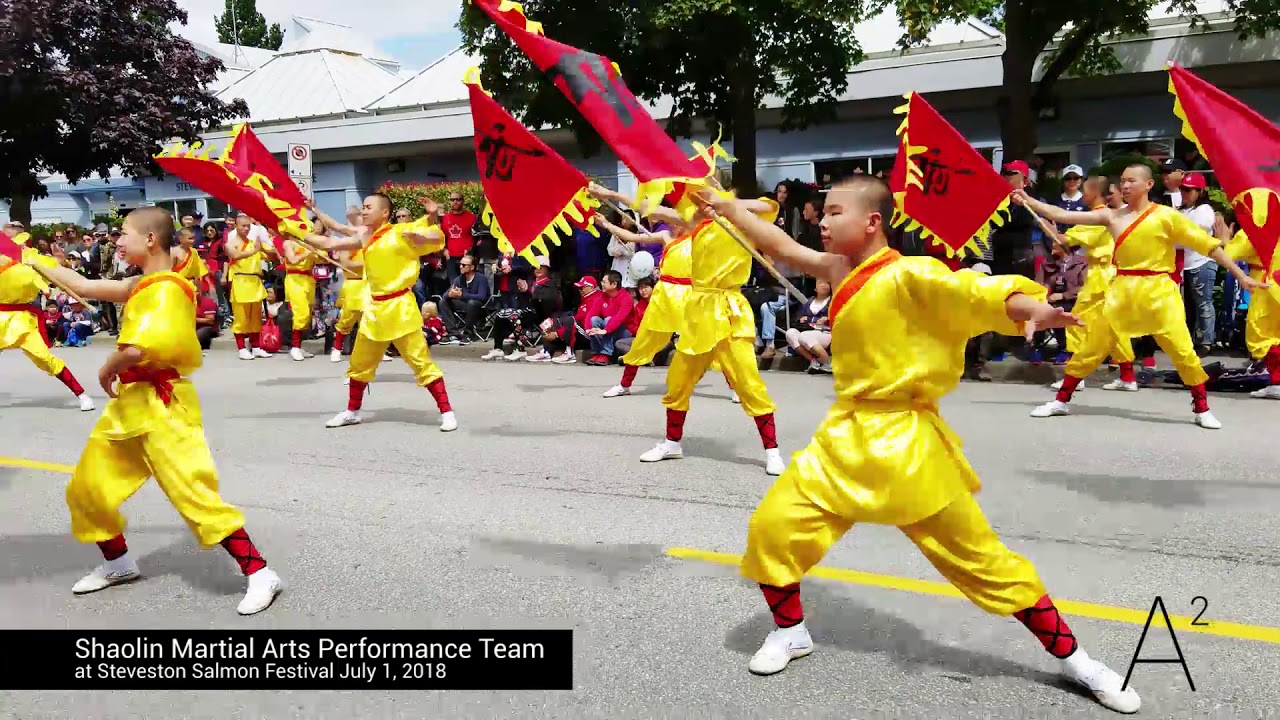 Shaolin Kung Fu Demonstration 2018 at Steveston Salmon Festival on ...