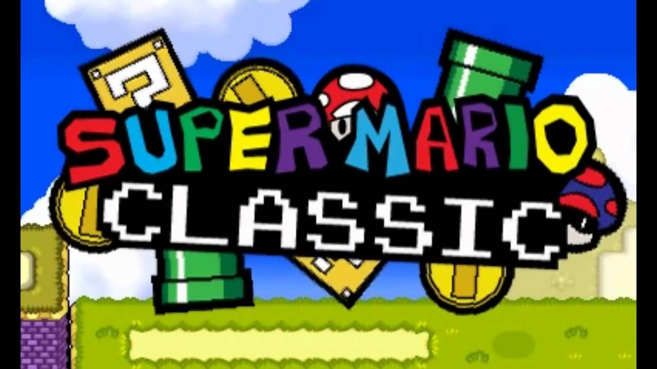 Super Mario Classic - Title Screen - YouTube
