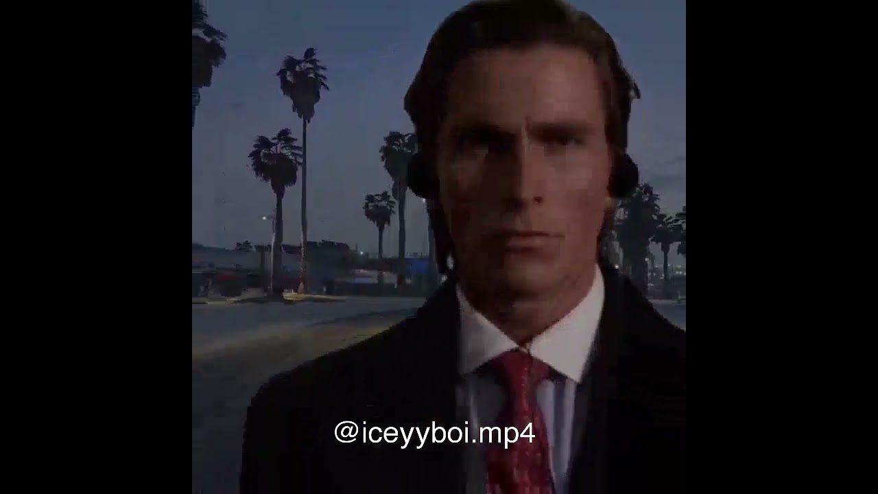 Patrick Bateman walking in gta 5 - YouTube