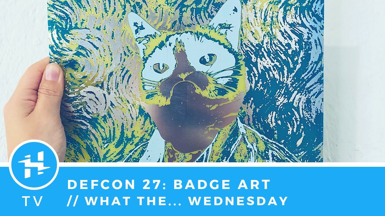 DEFCON 27: PCB Badge Art - YouTube