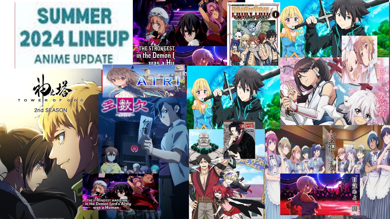 Summer Anime LineUp!! - YouTube