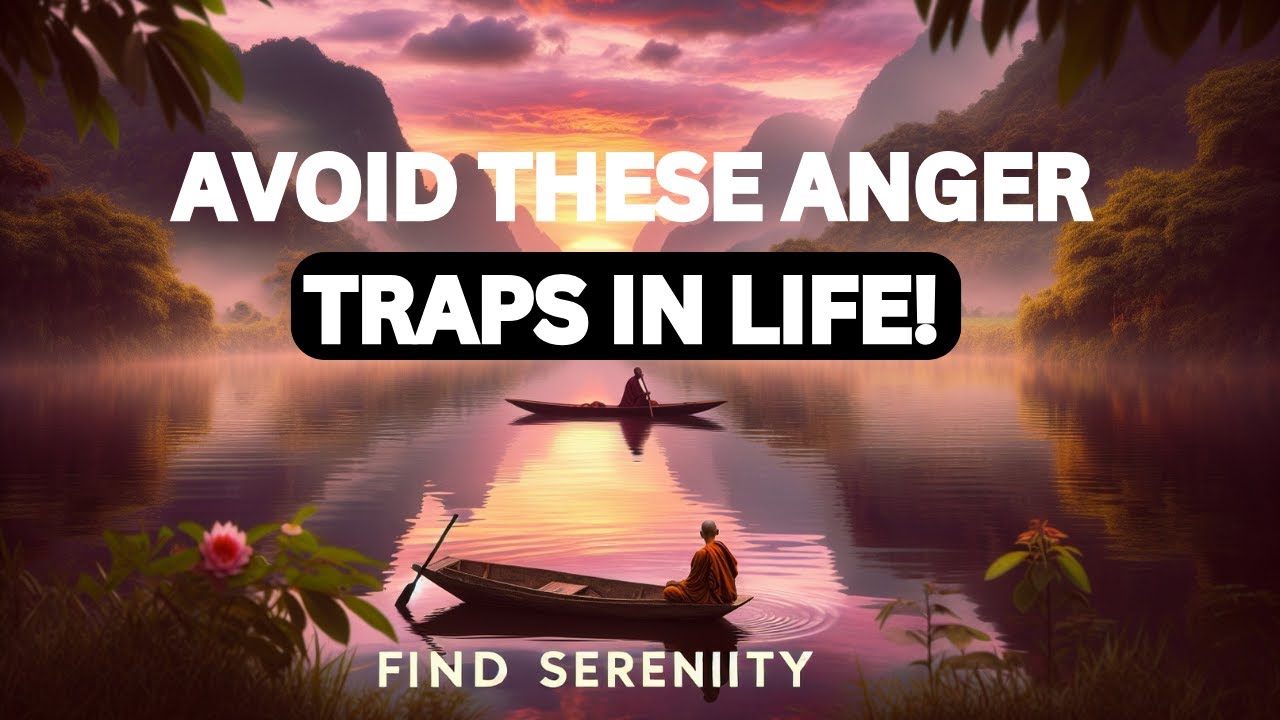 Find Serenity: Avoid These Anger Traps in Life! 🛶🌈| A motivational ...