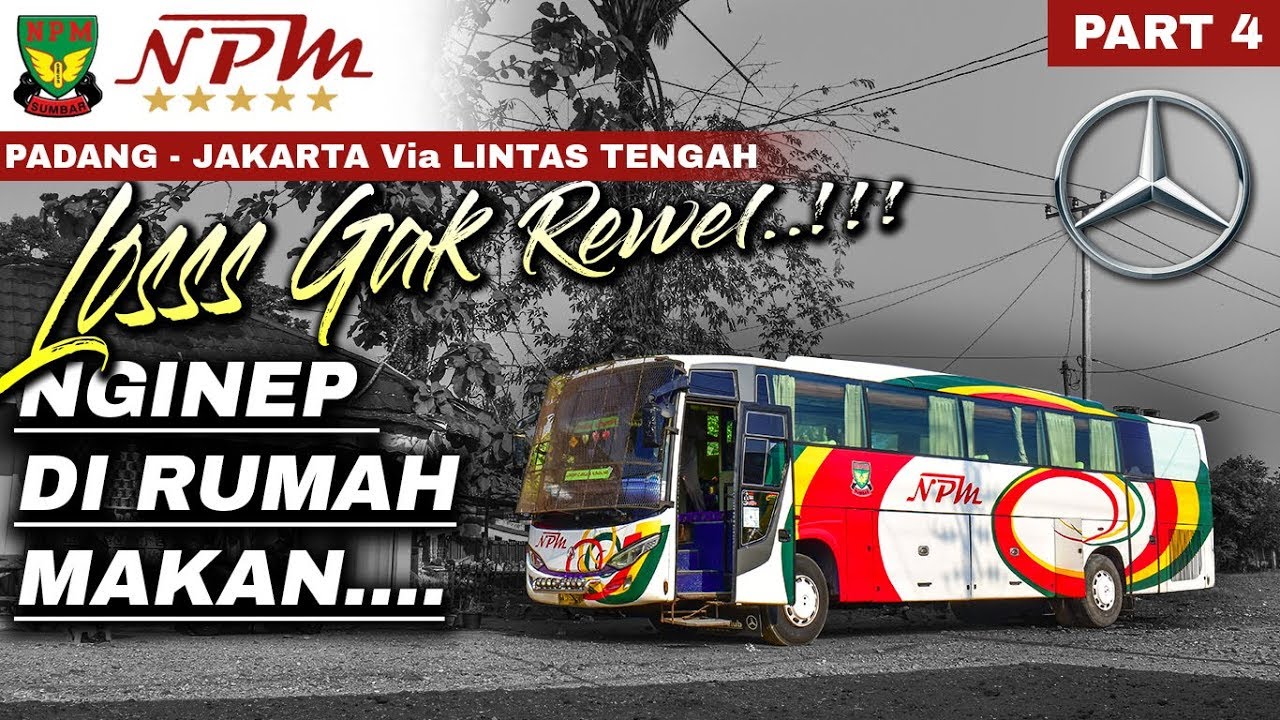 #12 PADANG - JAKARTA || PART 4, Jelajah Lintas Tengah Sumatera Naik Bus ...