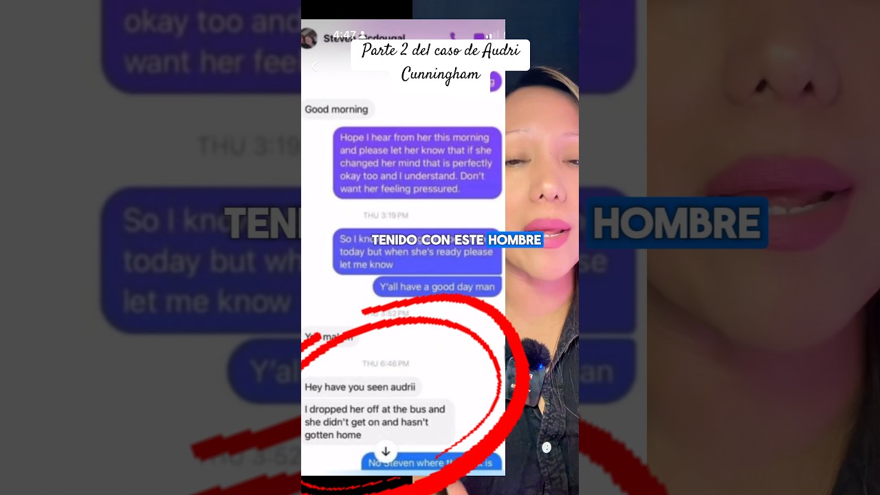 Parte 2 del caso de Audri Cunningham, Texas USA - YouTube
