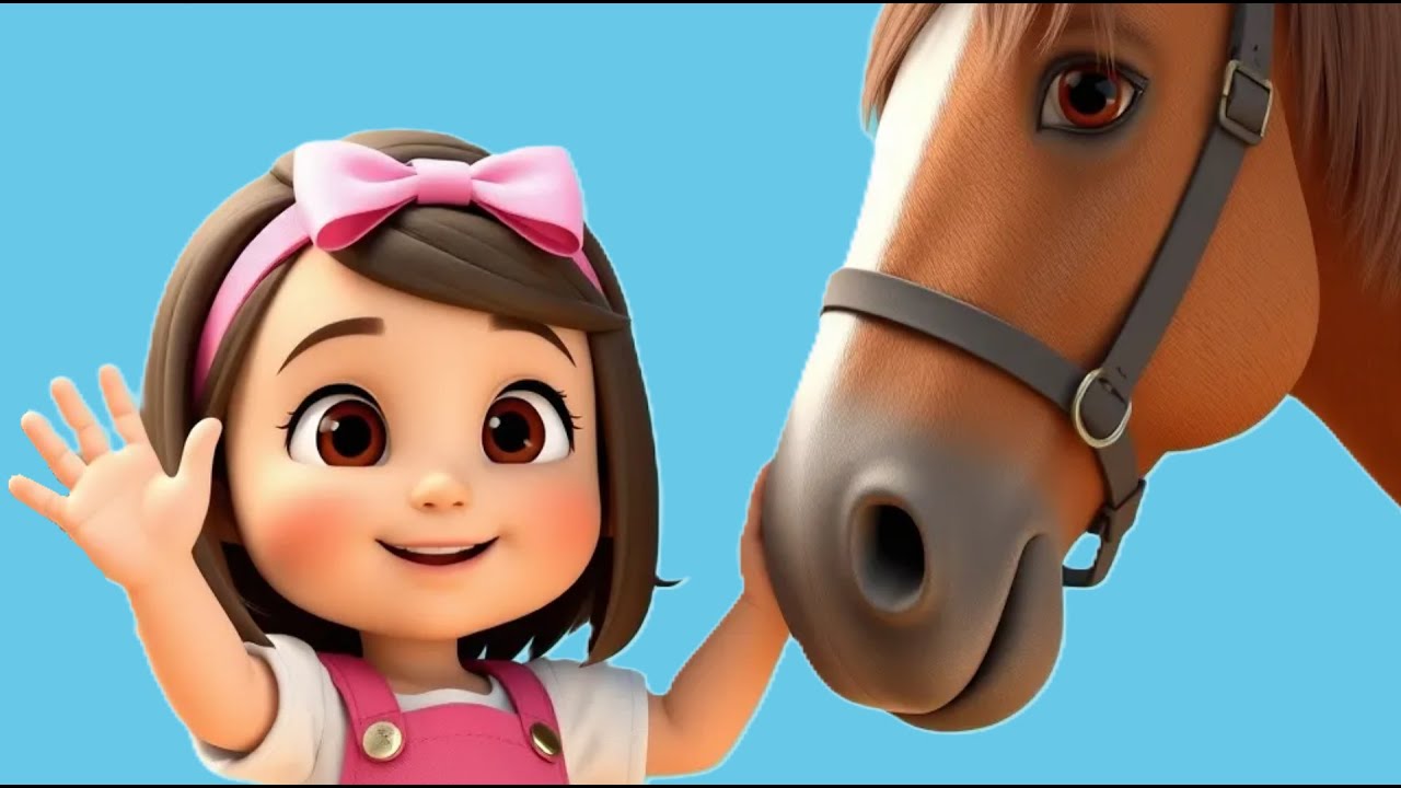 Farm Animal Sounds Song for Babies | Moo, Quack, Oink & More | Fun ...