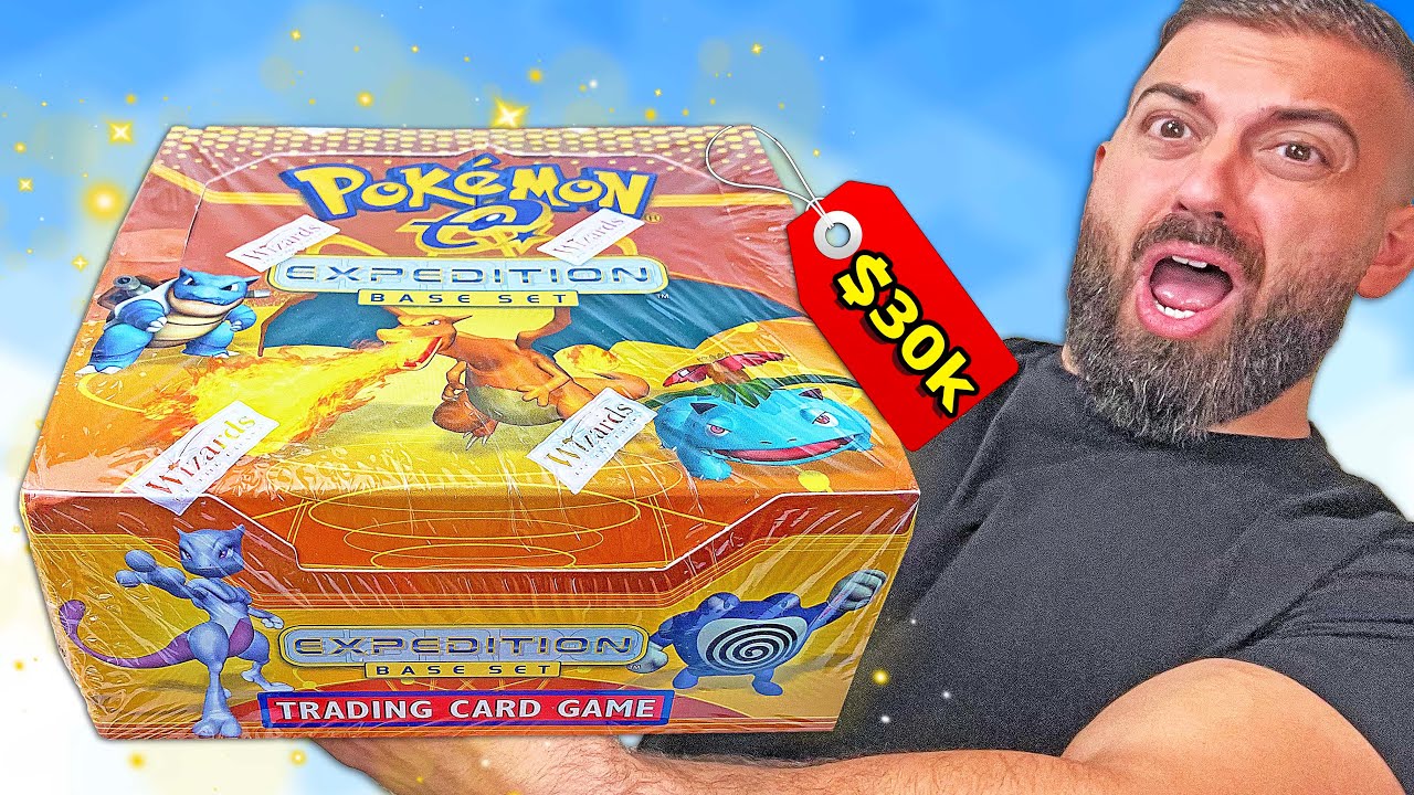 I Opened One of The GREATEST Pokemon Boxes Made ($30,000) - YouTube