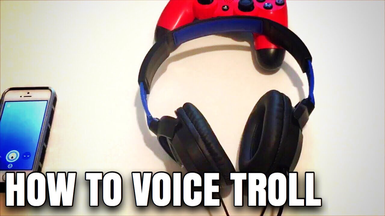 HOW TO VOICE TROLL (PS4) - YouTube