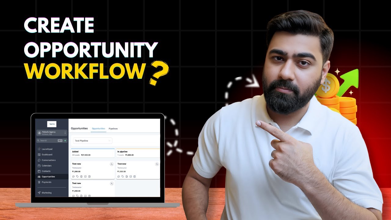 How to Use Create Opportunity Workflow Action | Part 1 Go High Level ...