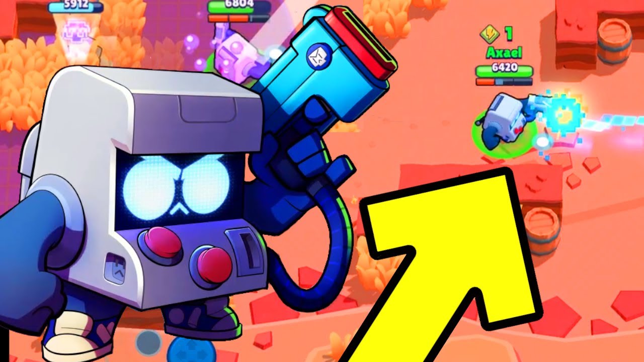 JE JOUE LE NOUVEAU BRAWLER : 8-BIT, alias A.R.K.A.D ET LE NOUVEAU SKIN ...