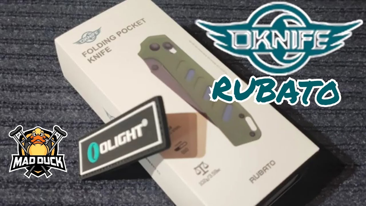 Oknife RUBATO 🦦(G10 Green)🔝🔝🔝 ,navaja tactica polivalente con hoja ...