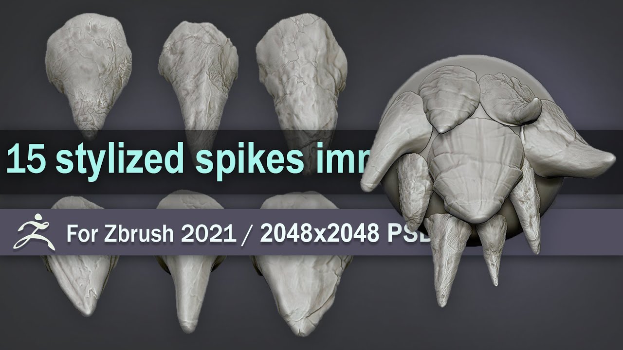 stylized spikes imm - YouTube