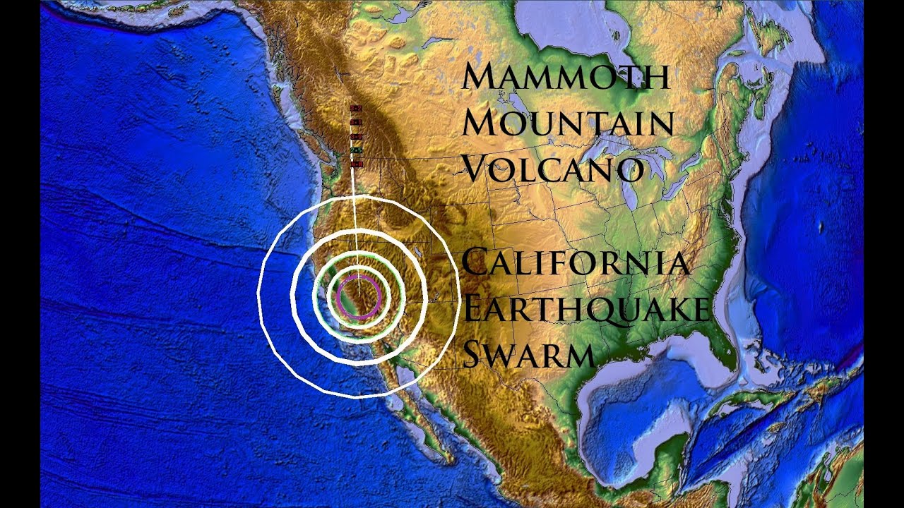 10/12/2014 -- California Volcanic Earthquake Swarm @ Mammoth Mountain ...