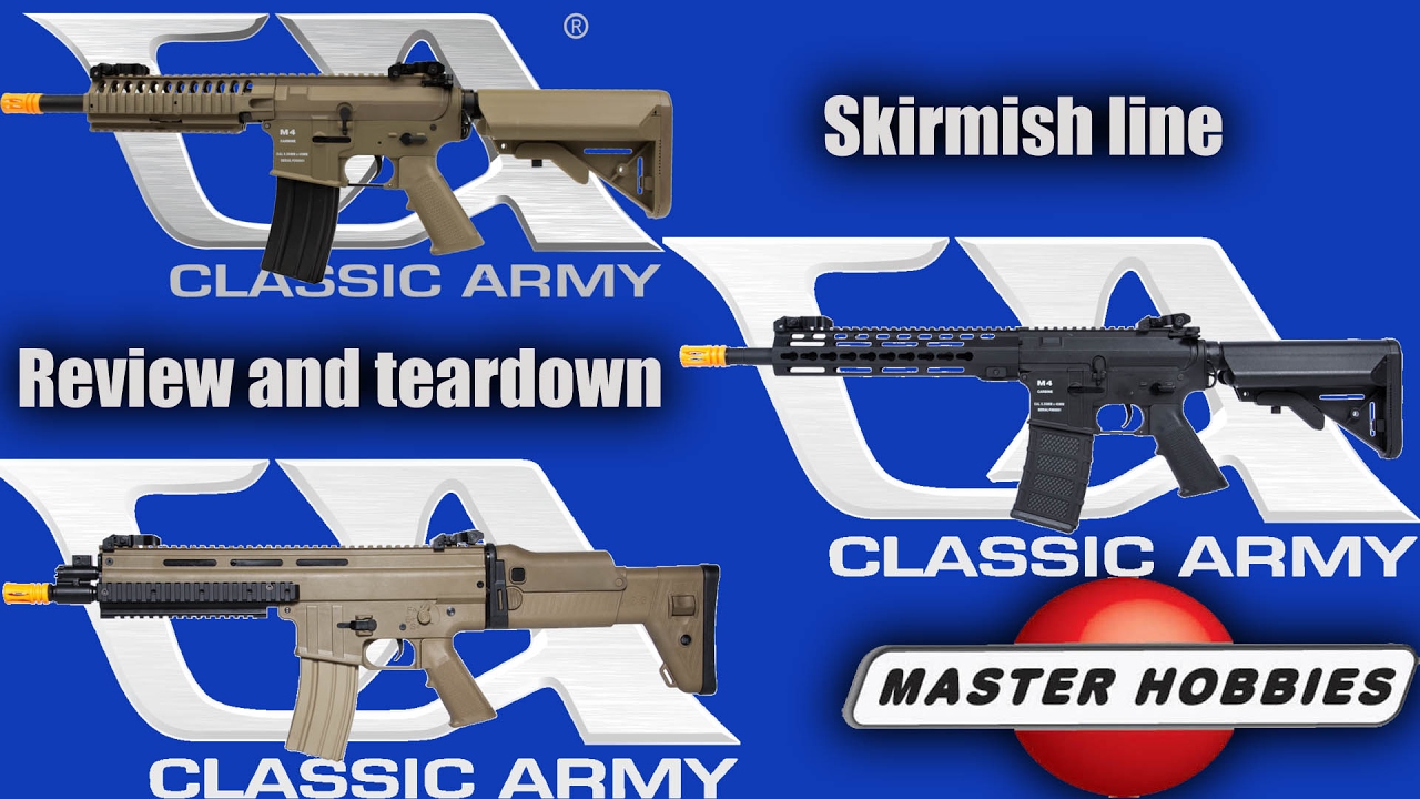 Classic Army Skirmish Line Review and Teardown - YouTube