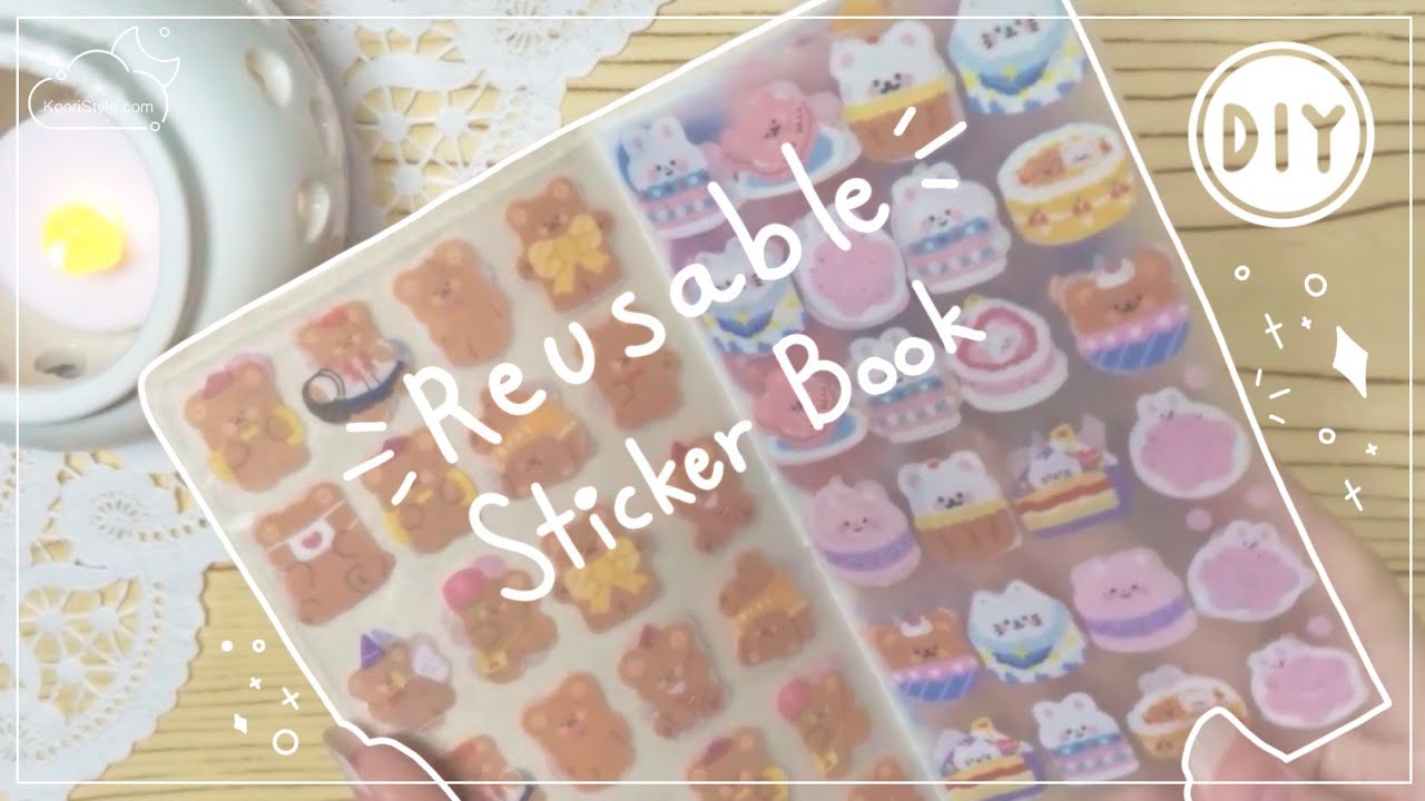 Libreta Para Stickers Reusable (Tutorial ♡) - YouTube