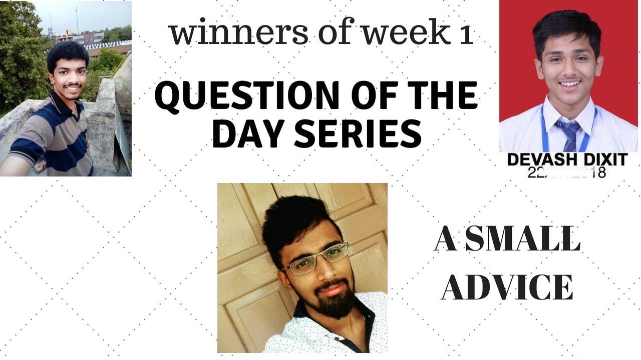 An inspiration to join us| winners 1-8|THANKS AYUSH RATHI SIR| BEST ...