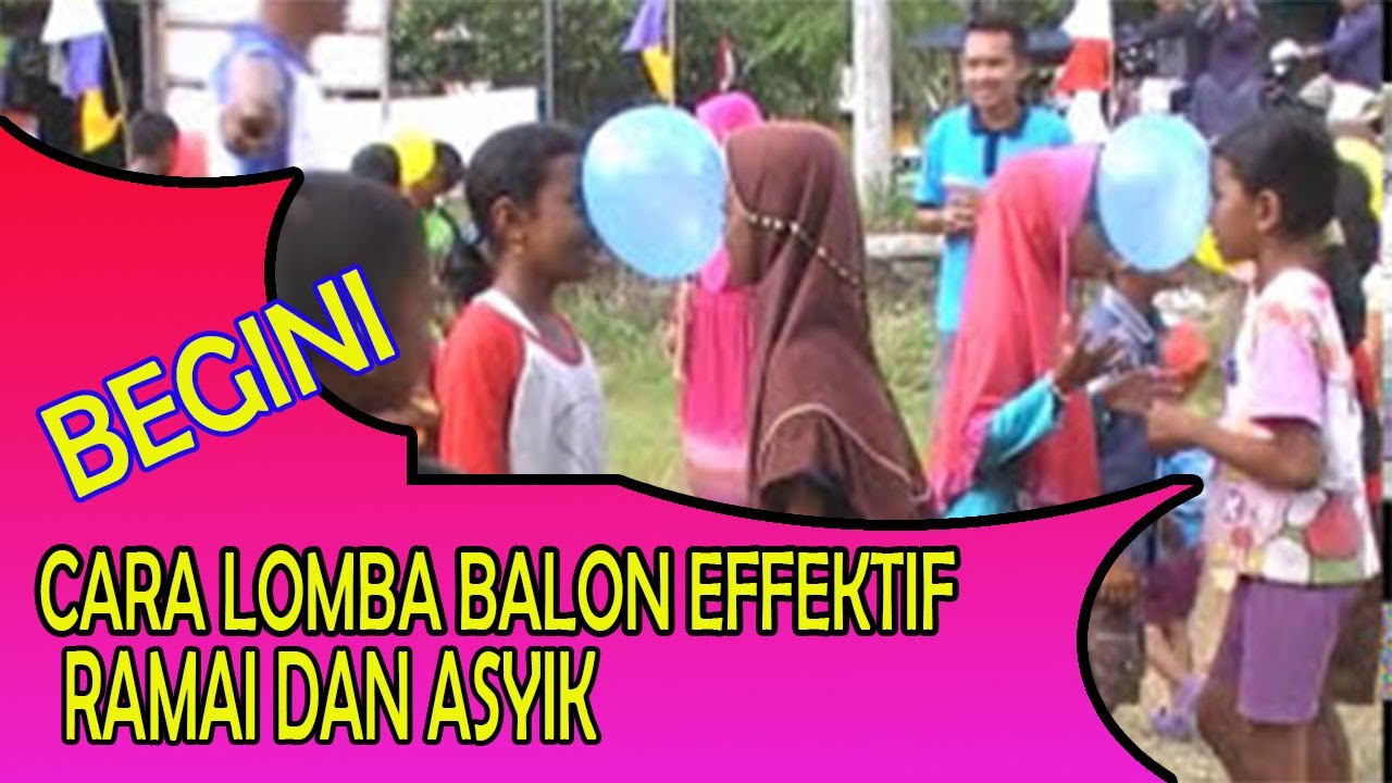 LOMBA HUT RI JOGET BALON BERPASANGAN TAMBAKREJA #lombahutri # ...
