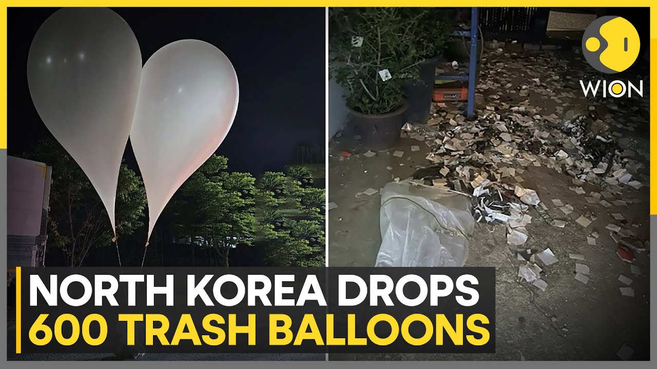North Korea sends balloons carrying garbage over South Korea, emergency ...