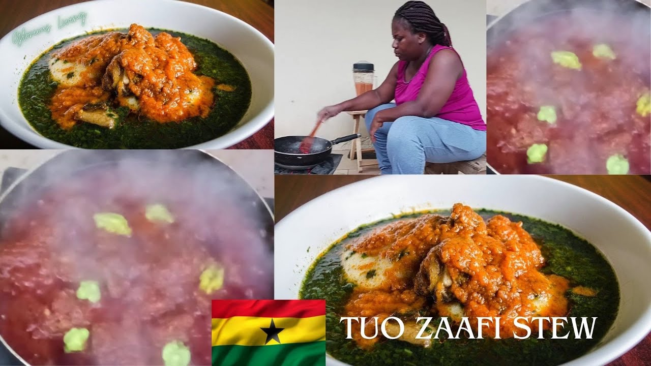 How To Make Authentic Ghana Village T. Z. Stew// Diehuo Stew//Cooking ...