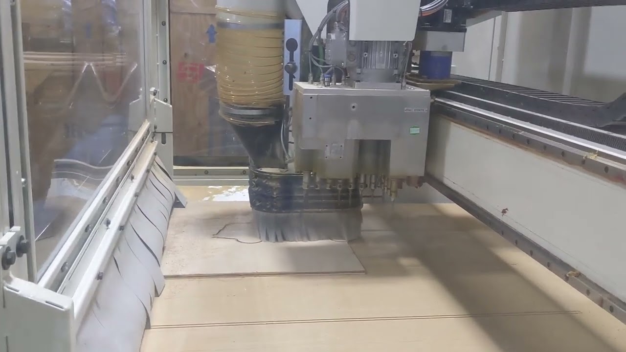 5' X 12' SCM PRATIX S15B CNC ROUTER NEW 2017/8 - YouTube