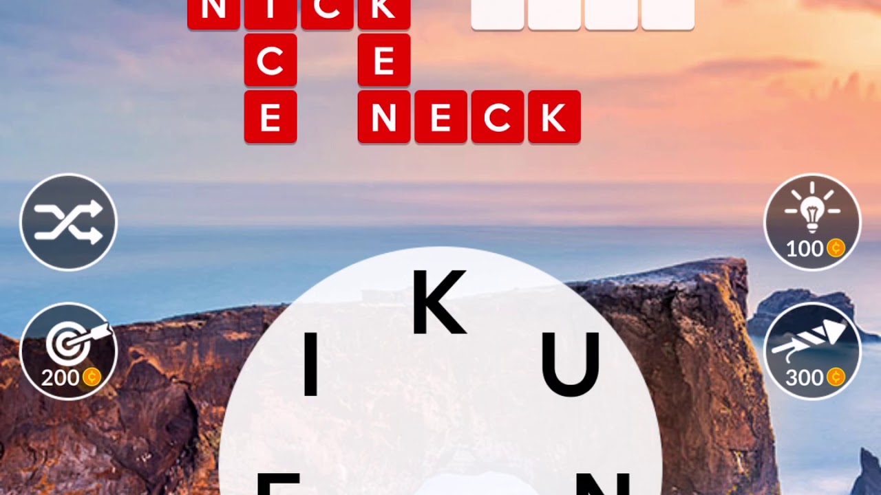 Wordscapes Level 7752 Answers - YouTube