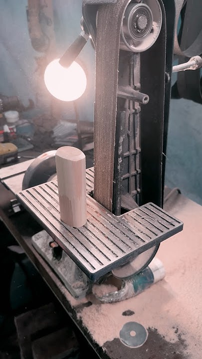 Rough Shaping A Knife Handle - YouTube