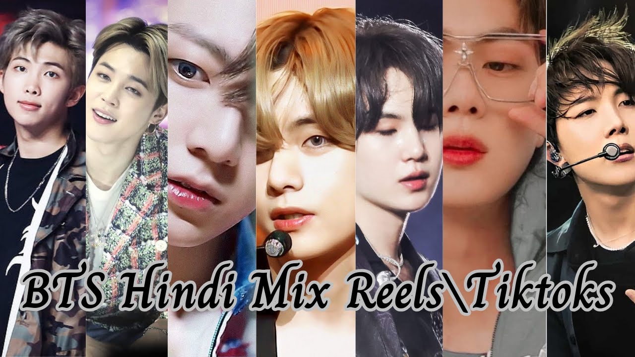 BTS TikTok/insta reels...#bts Hindi & English Mix Video Compilation ...