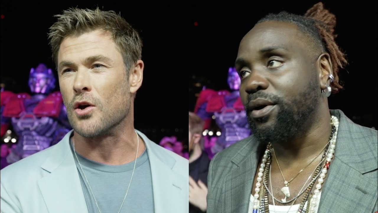 Chris Hemsworth and Brian Tyree Henry Interviews | TRANSFORMERS ONE ...