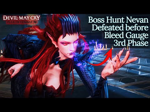Boss Hunt Nevan Defeat | with Legend Seeker | Devil May Cry Peak of Combat DMC POC | The KiLLeR.