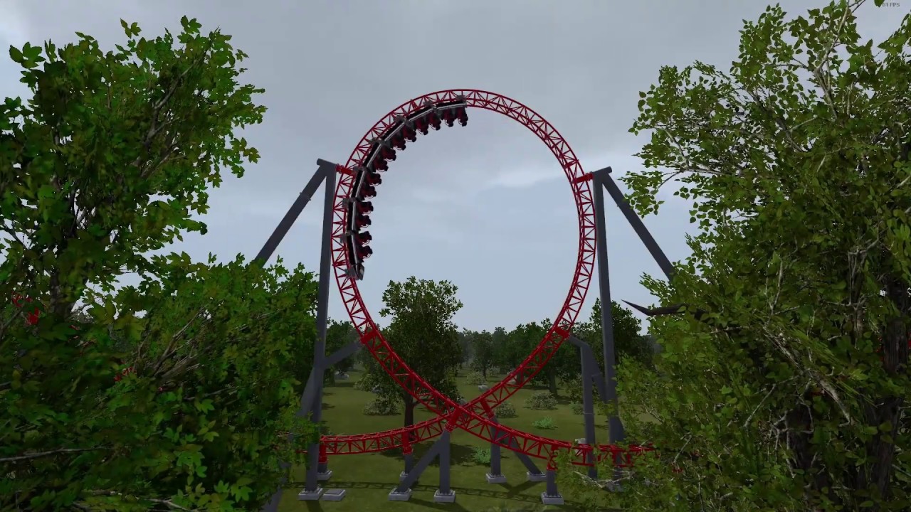 INFERNUS: A No Limits 2 Intamin Multi Inversion Coaster - YouTube