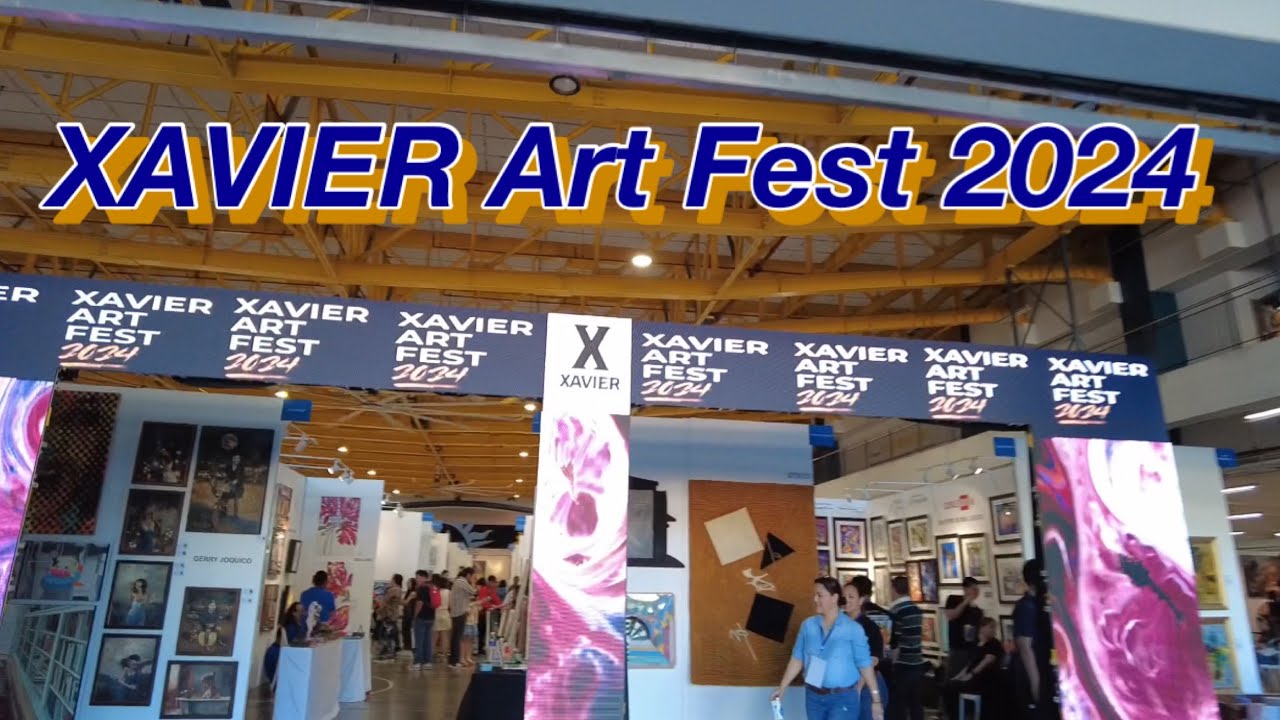 XAVIER Art Fest 2024 #obrasakalye #xavierartfest2024 - YouTube