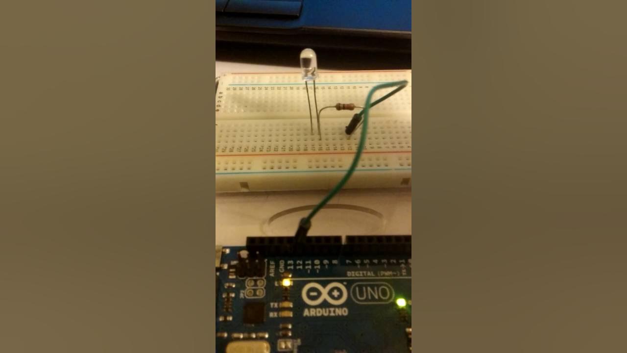 How to turn on and off Led in C++ - YouTube