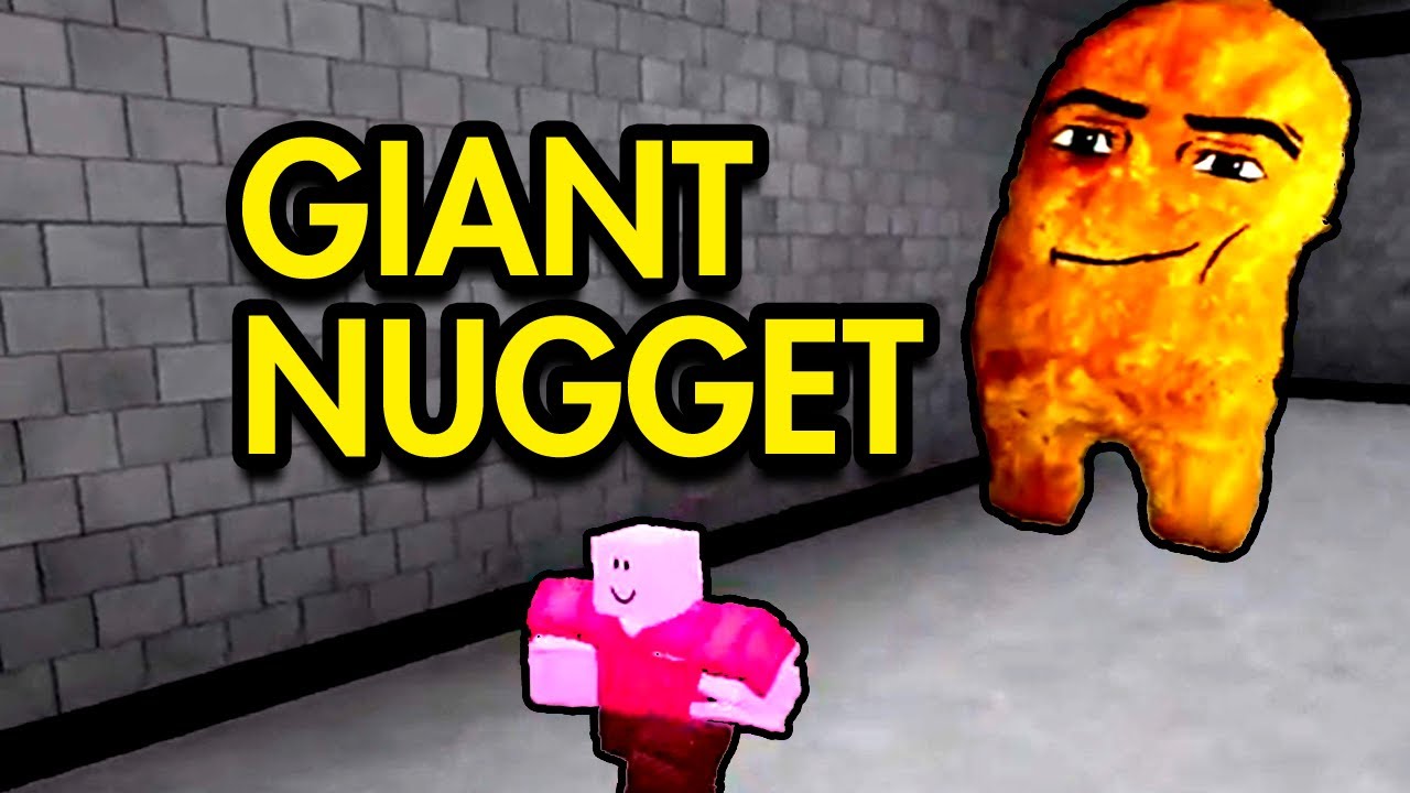 GIANT NUGGET ESCAPE, Gegagedigedagedago scary maze on Roblox - YouTube
