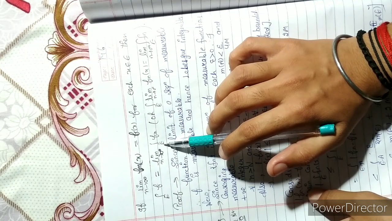 Fatou's Lemma in Real Analysis ( MSc Mathematics) - YouTube