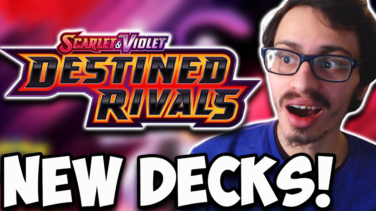 NEW Destined Rivals Decks! - YouTube