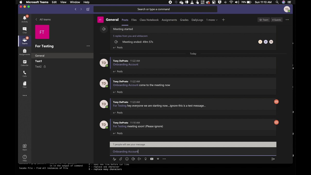Microsoft Teams Notifying Students in Teams or Channels and ...