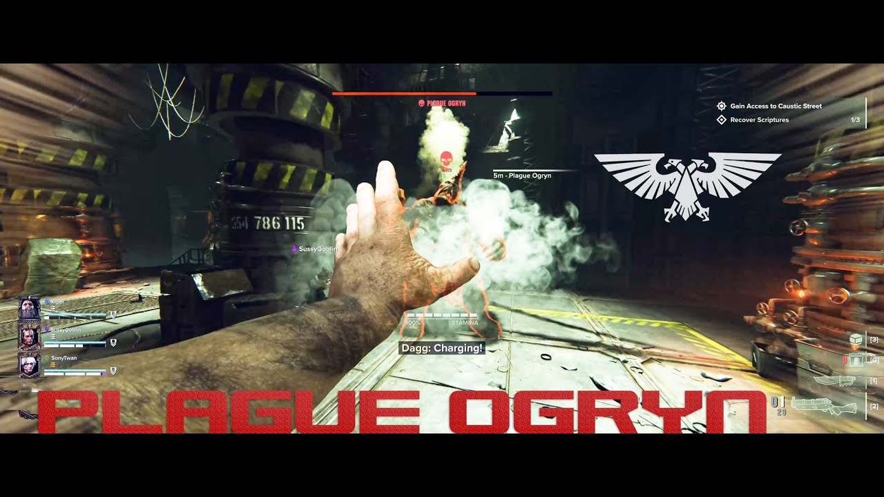 Warhammer 40,000: Darktide - Plague Ogryn [ULTRAWIDE] - YouTube