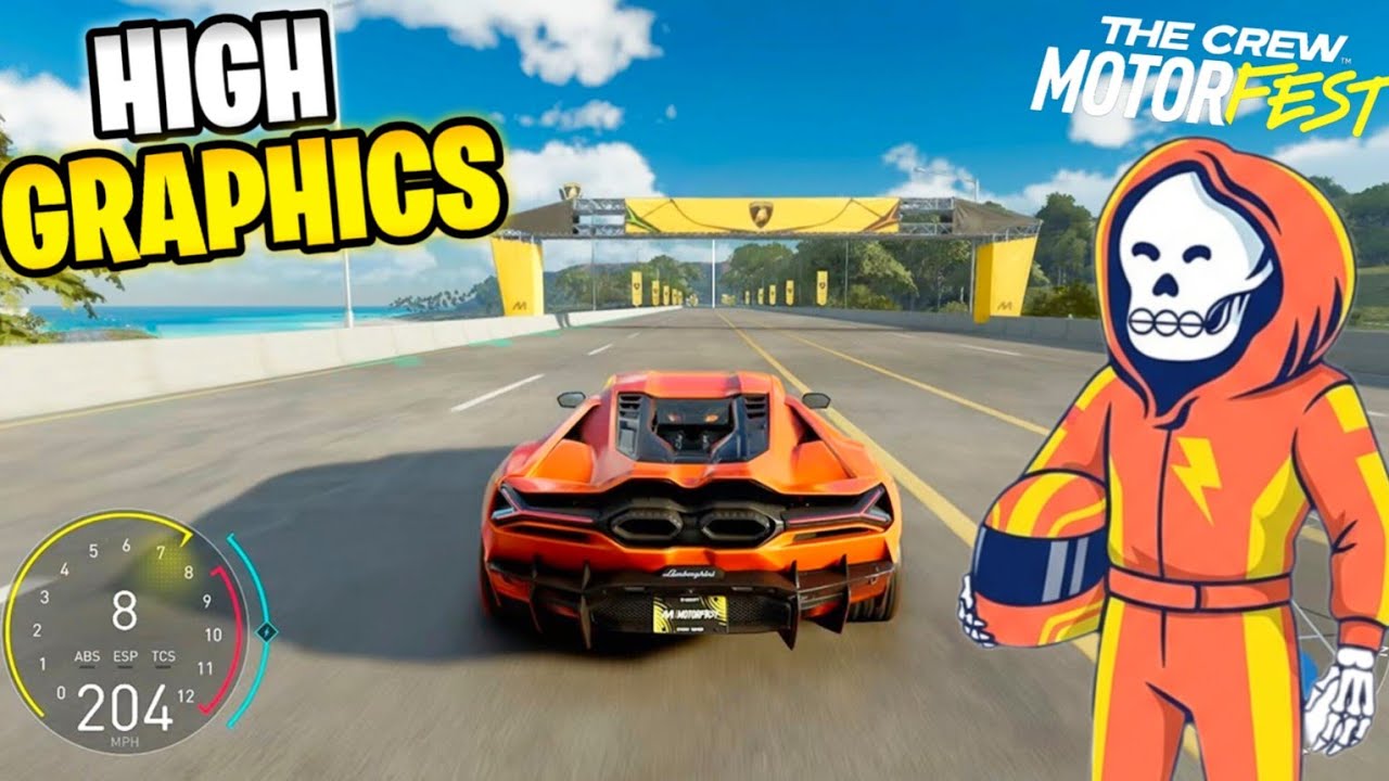 HIGH GRAPHICS OPEN WORLD CAR GAME || THE CREW MOTORFEST GAMEPLAY - YouTube