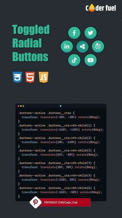 Create Toggle Effects Buttons Using Html Css And Javascript Coding Programming Csstricks