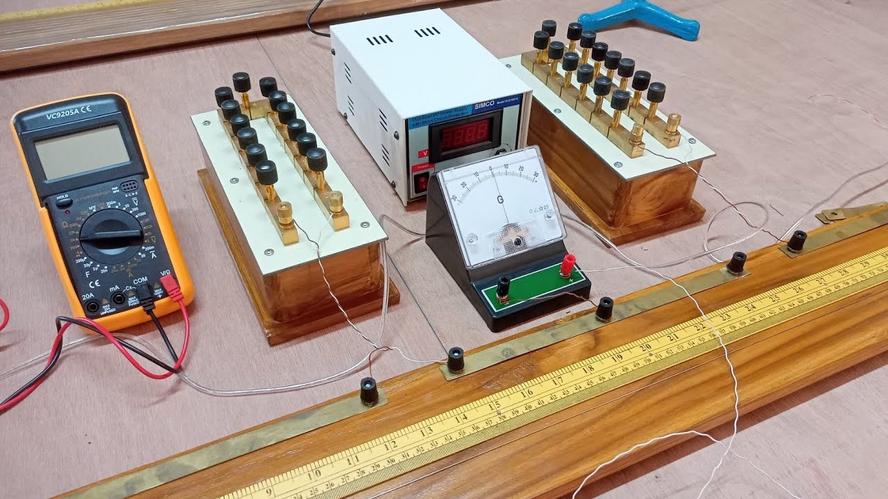 মিটার ব্রিজ কীভাবে ব্যাবহার করতে হয়? (How to use Meter Bridge ...